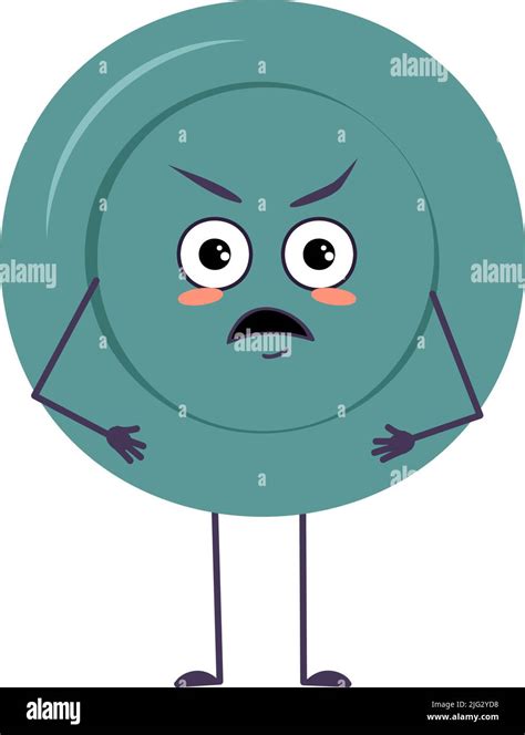 Scowl Face Emoticon