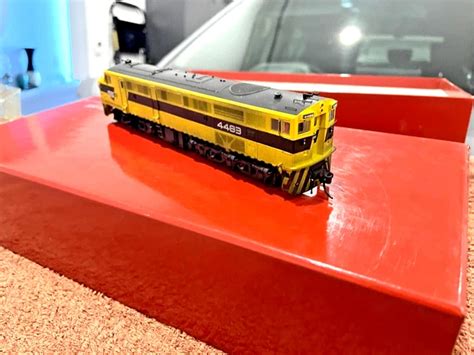 Ho Scale Trainorama Nsw Nswgr Yellow Ssr 44 Class Diesel Loco 4483