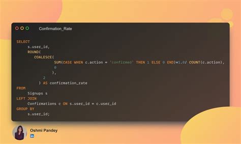 Oshmi Pandey On Linkedin Sqlchallenge Datascience Sql