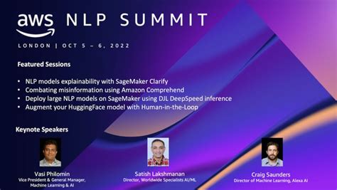 heiko hotz on linkedin aws nlp summit
