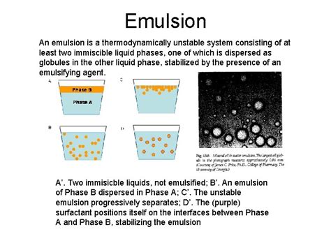 Emulsion 1 Definition 2 Applications 3 Classification 4