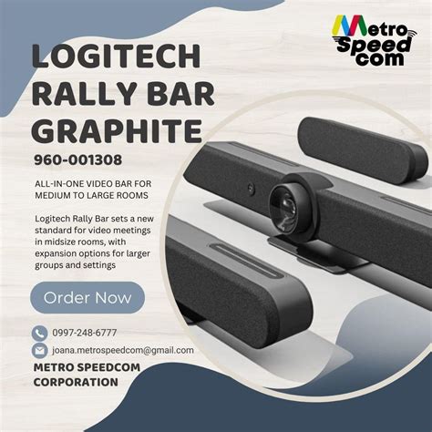 Logitech Rally Bar Computers Tech Parts Accessories Webcams On Carousell