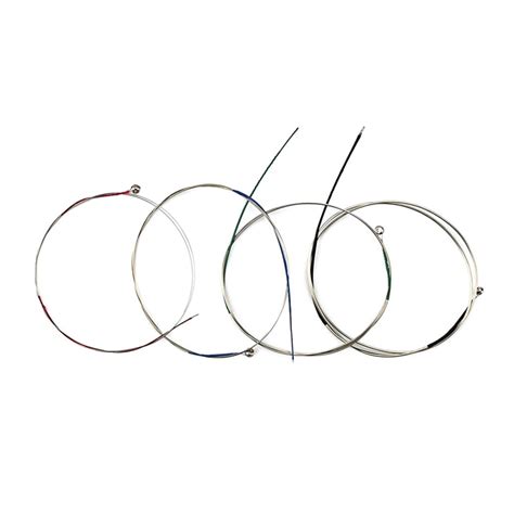Tierpop Viola String Universal Set Classic Silver String Adgc Steel Core With Nickel Plated