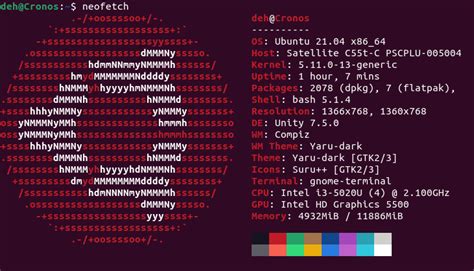 Using Ubuntu Unity Remix 21 04 For A Few Days Now And Loving It Using The Yaru Dark Modified
