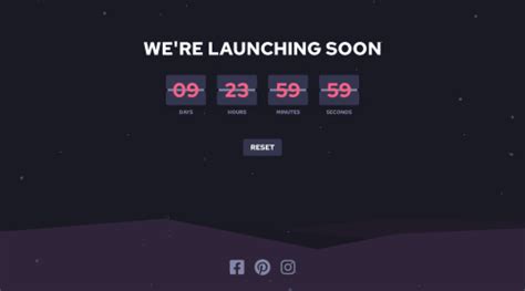 Frontend Mentor Countdown Timer With Reactjs Vite Coding Challenge