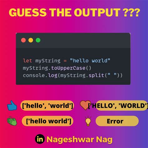 Nageshwar Nag On Linkedin Javascript Frontenddaily 54 Comments