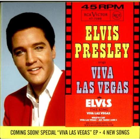 Elvis Presley Viva Las Vegas álbum Elvis Presley And Ann Margret In