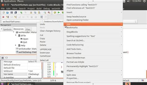 Code Blocks WxWidgets WxSmith Read Text File YouTube