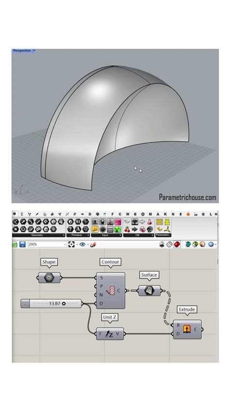 Grassopper Tutorial Contour Rrhinograsshopper