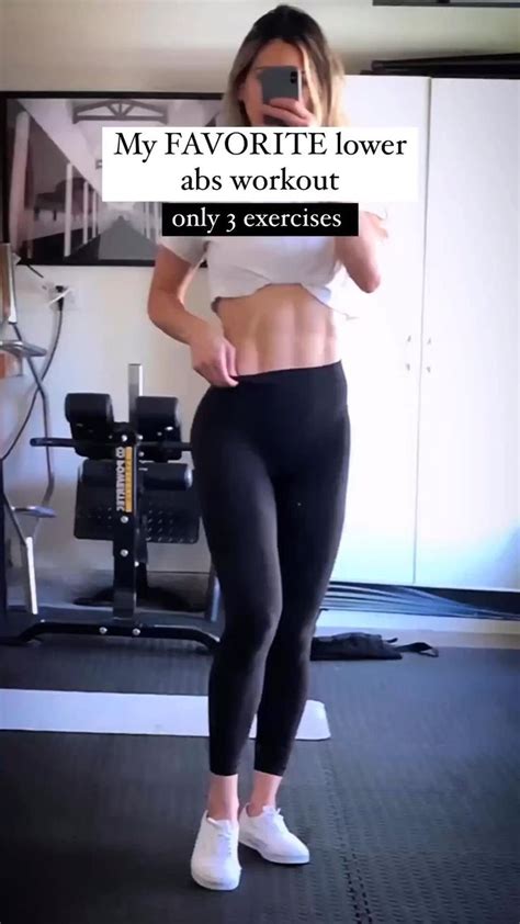 My Favorite Lower Abs Workout Fitnessoefeningen Buikspieroefeningen Buiktraining