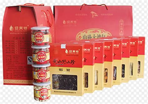 野山珍礼盒包装组合PNG图片素材下载 图片编号qeowbvdq 免抠素材网