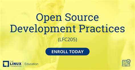 Open Source Development Practices Lfc205 Linux Foundation Education