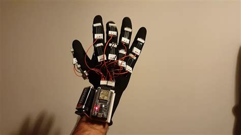 arduino data glove youtube