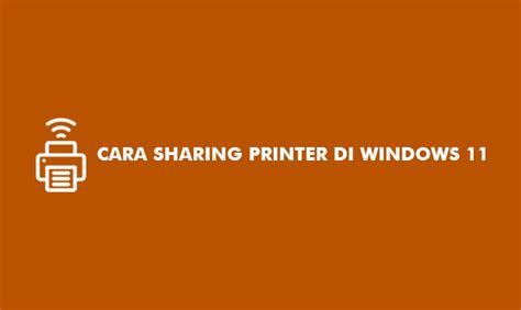 Cara Sharing Printer Windows Eprinter Id