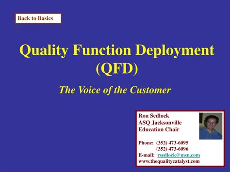 PPT Quality Function Deployment QFD PowerPoint Presentation Free Download ID 5183765