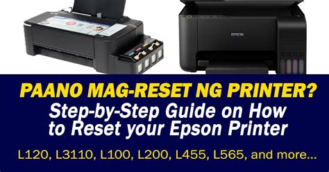 Step By Step Guide On How To Reset Your Epson Printer Teachers Click