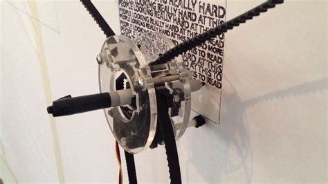 Large Scale Polargraph Drawing Machine W Retractable Pen Head Drawing Machine Cool Tools