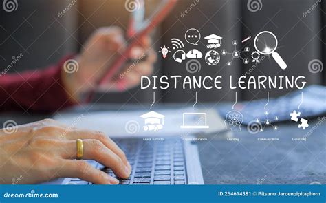 E Learning Education Concept Online Learning With Webinars Video Tutorials Internet Lessons