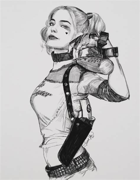Joker Girl Drawing