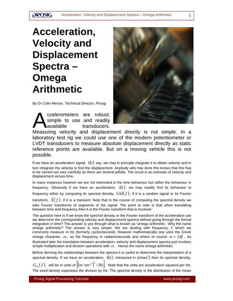 pdf acceleration velocity and displacement … wp content