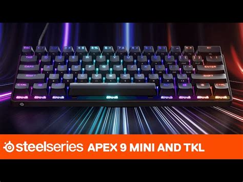 Steelseries Apex 9 Tkl Teclado Mecánico Gaming Rgb Usa