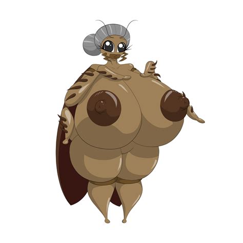 Rule 34 4 Arms Anthro Areola Arthropod Big Breasts Black Eyes Blattodea Breasts Brown Areola