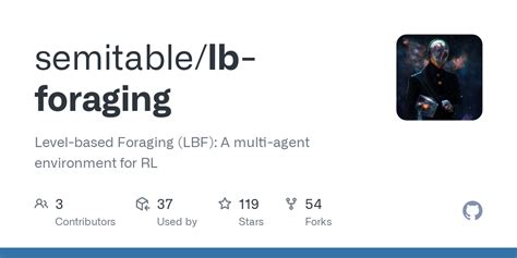 Github Semitablelb Foraging Level Based Foraging Lbf A Multi Agent Environment For Rl