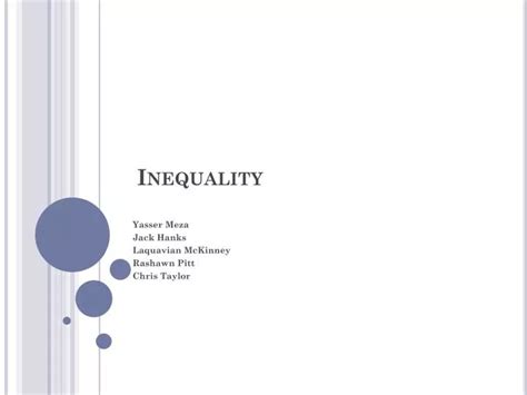 PPT Inequality PowerPoint Presentation Free Download ID 2093578