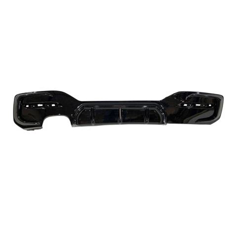 Rear Diffuser Bmw F20 F21 Lci Look M Performance Glossy Black