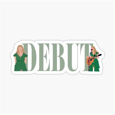 Taylor Swift Debut Album Art Sticker For Sale By Nerfie Taylor