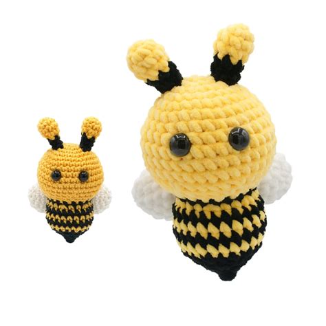 Free Bee Crochet Pattern Diy Fluffies Amigurumi Patterns
