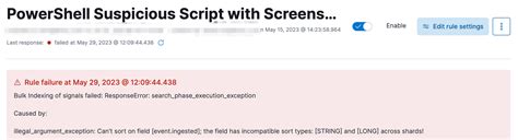 Elastic Detection Rules Fail Elastic Security Discuss The Elastic Stack