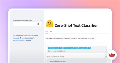 zero shot text classifier