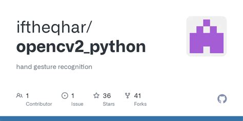 Github Iftheqharopencv2python Hand Gesture Recognition
