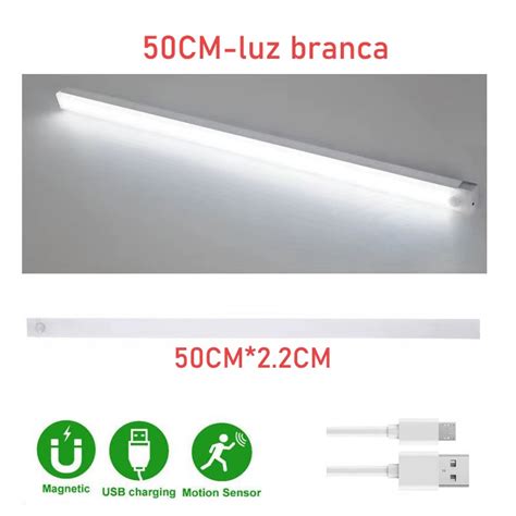 50cm Wireless Led Sensor Light Smart Sensor Light Wardrobe Bedroom