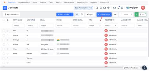 Component Vtiger Application Platform Documentation