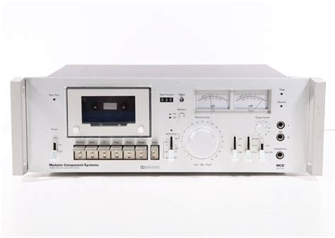 Mcs Modular Component Systems 3564 Stereo Cassette Deck Has Issues