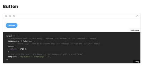 Vue Component Source In Docpage Issue Danktuary Vue Tailwind