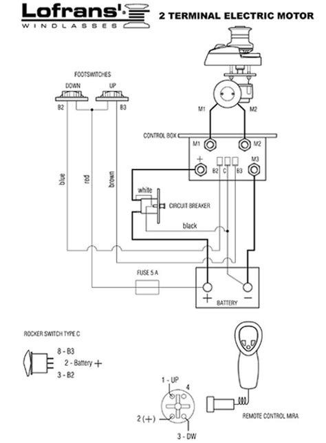 Windlass Anchor Wiring Diagram