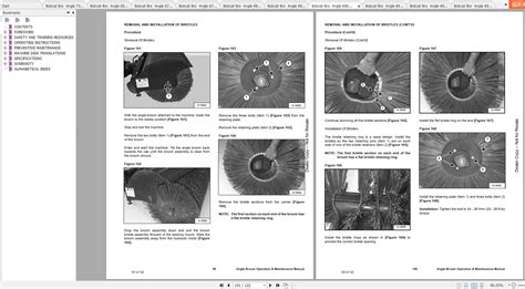 Bobcat Angle Broom Operation Maintenance Manuals