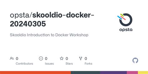 Skooldio Docker 20240305 Docs 01 Docker Cli Md At Main Opsta Skooldio