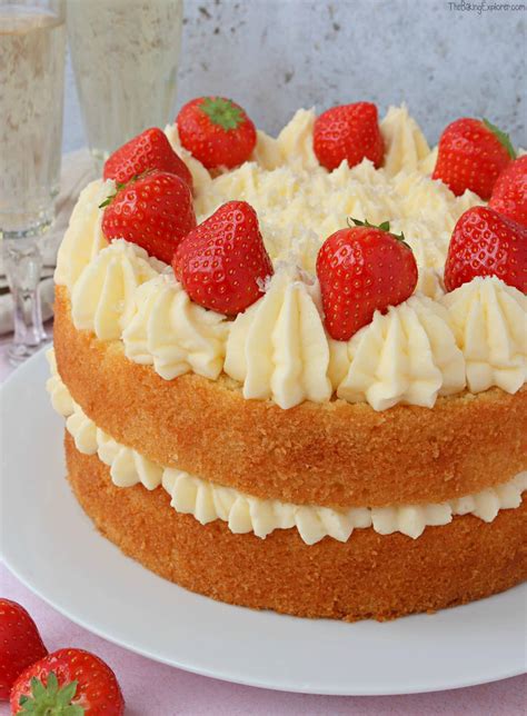 Easy Strawberry And Cream Layer Cake All Kitchen Colours Artofit