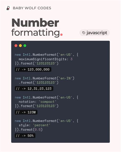 How To Formatting Numbers With Javascript Ram Maheshwari ♾️ Posted On