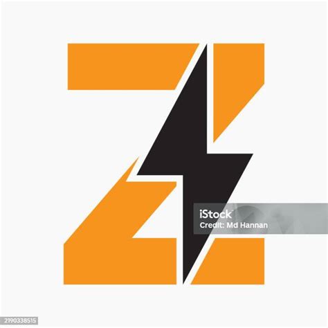 Thunder Bolt 기호가 있는 이니셜 Z 전원 아이콘 전기 기호 벡터 템플릿 0명에 대한 스톡 벡터 아트 및 기타 이미지 0명 기업 비즈니스 뇌우 Istock
