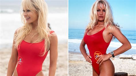 Lily Jamess Transformation Into Pamela Anderson Took Four Hours Glamour