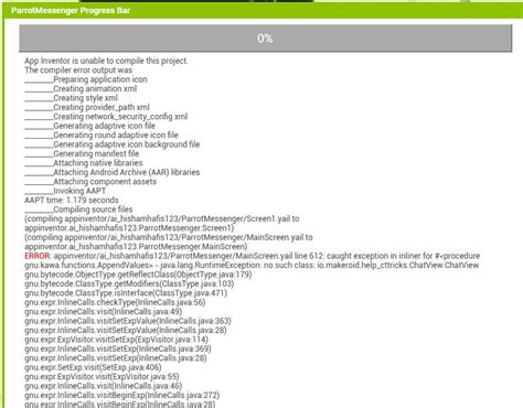 I Am Getting Error Again And Again While Building Apk Bugs And Other