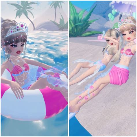 Pink And Blue Blue And White Swimsuit Summer Outfit Vacation Dress To