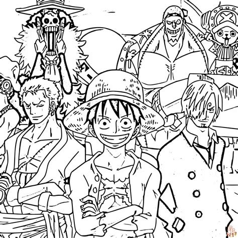 Straw Hat Coloring Page