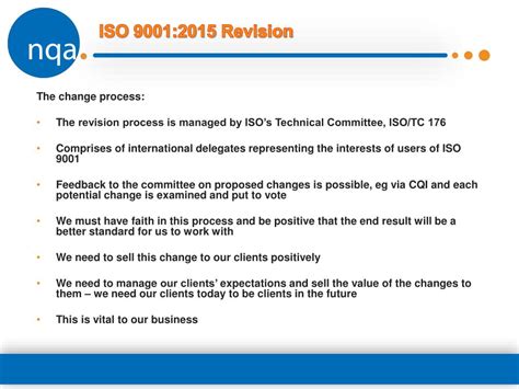 Ppt Iso 90012015 Revision Briefing Powerpoint Presentation Free