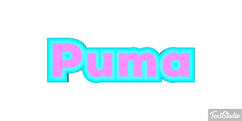 Puma Brand Animated  Logo Designs